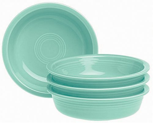 Fiesta Turquoise 851 19-Ounce Medium Bowls, Set of 4