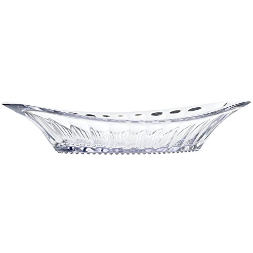 HUBERT Banana Split Dish 8 Ounce Clear SAN 12 Per Case