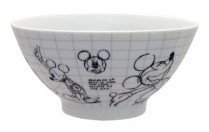 disney sketchbook mickey bowl, set of 4