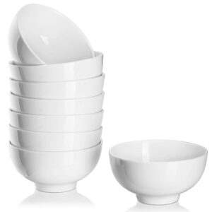 DOWAN 26 Ounce Salad Bowls Pack of 2 + 10 Ounce Rice Bowls Ice Cream Bowls Set of 8