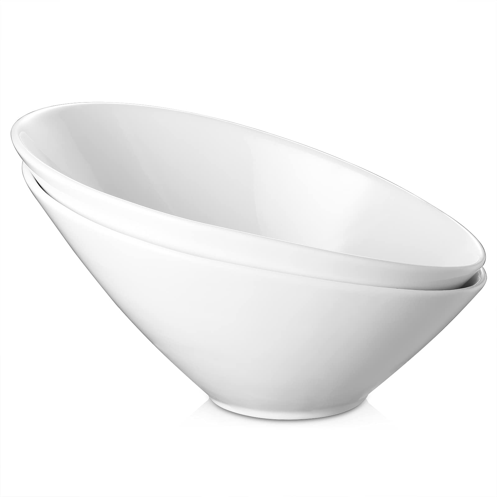 DOWAN 26 Ounce Salad Bowls Pack of 2 + 10 Ounce Rice Bowls Ice Cream Bowls Set of 8