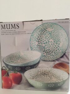 baum mums 4-piece dinner bowl set