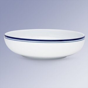 dansk christianshavn blue bistro individual pasta bowl [set of 4]