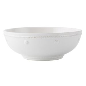 juliska berry & thread whitewash 7.75" coupe pasta bowl