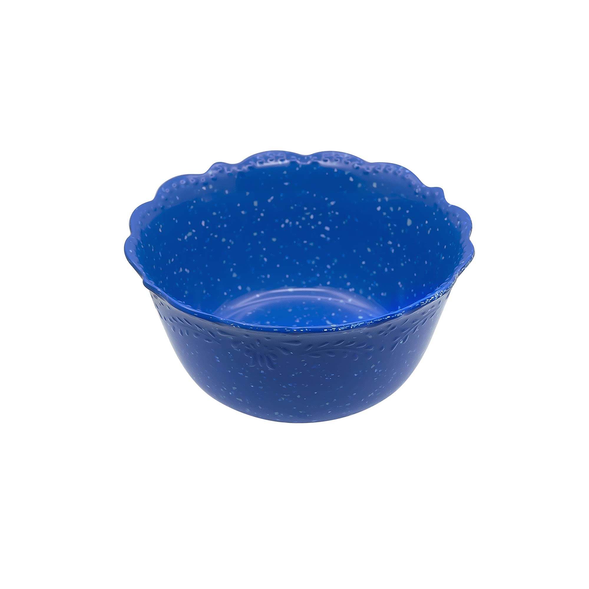 TPW Ltd The Pioneer Woman Juliette Melamine Bowl, Cobalt, 6.5 inch Set of 8