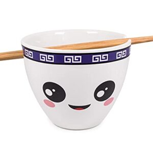 Bowl Bop Lo Mein Japanese Dinnerware Set | 16-Ounce Ramen Bowl, Chopsticks