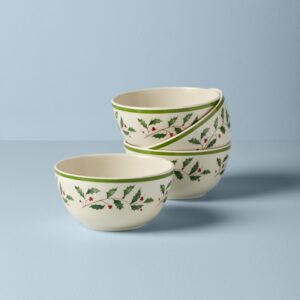 Lenox 870016 Holiday Melamine 4-Piece All-Purpose Bowl Set