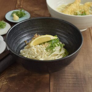 Extra Large Sanuki Udon Donburi Ramen Bowl Black