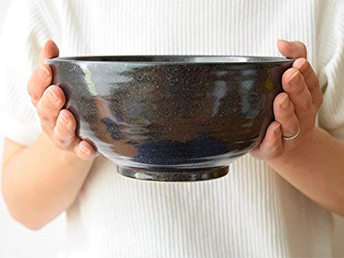 Extra Large Sanuki Udon Donburi Ramen Bowl Black