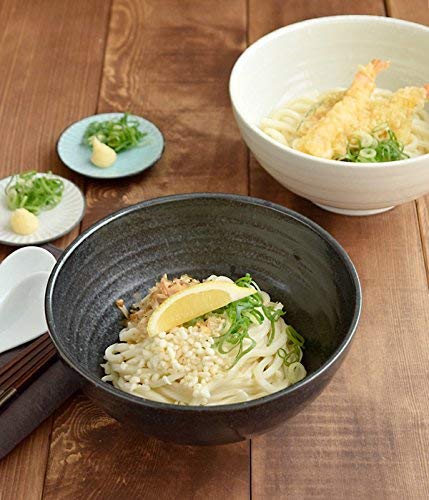 Extra Large Sanuki Udon Donburi Ramen Bowl Black