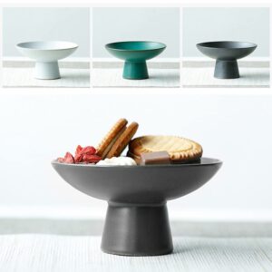 UPKOCH Footed Bowl Japanese Style Bowl Decorative Fruit Dish Holder Dessert Display Stand for Home Flowers Vase Planter