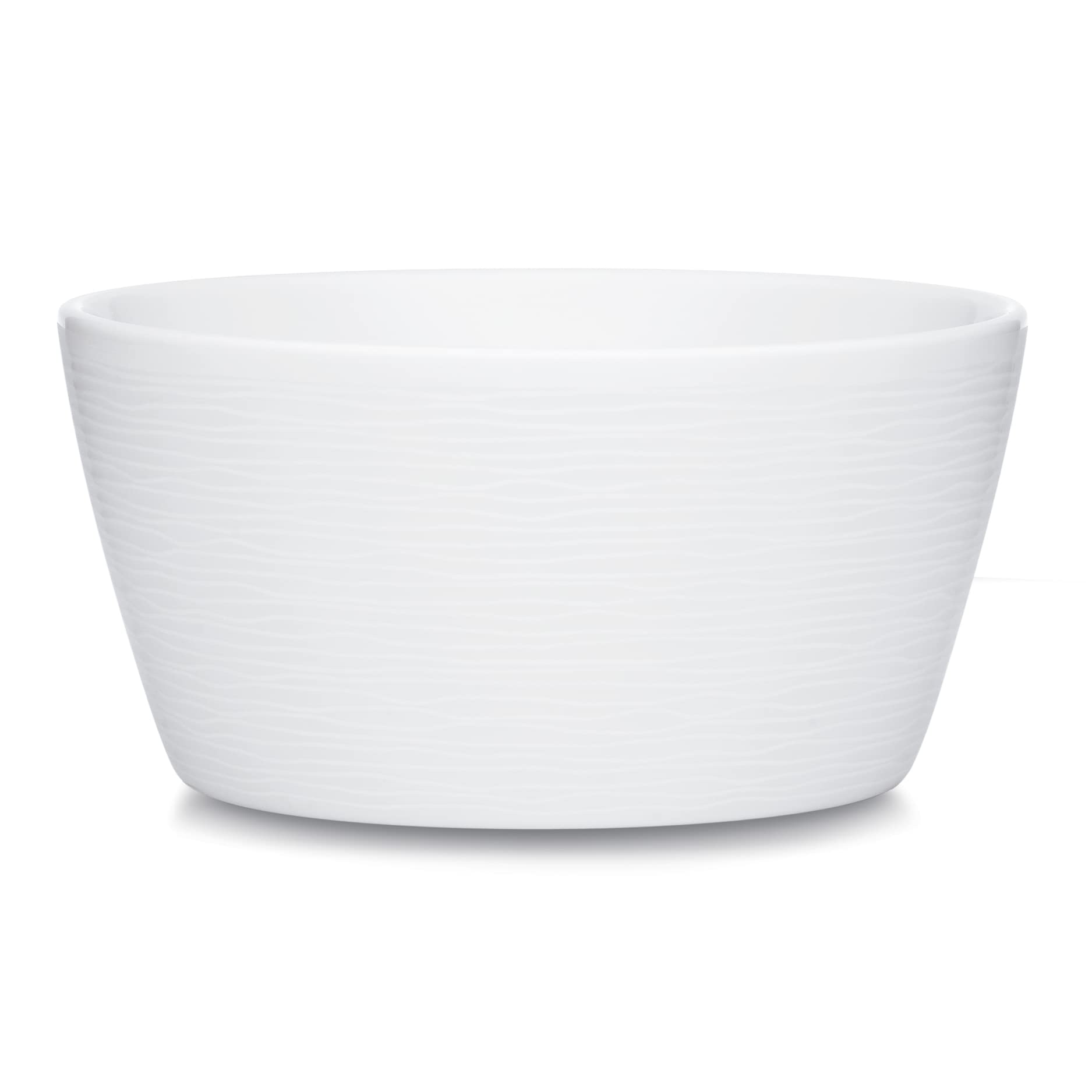 Noritake WoW Swirl Bowl, Soup/Cereal, 6", 25 oz., set of 4 in White