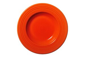 fiesta pasta bowl, 12-inch/21-ounce, poppy