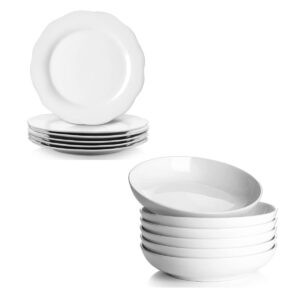 y yhy 30 oz pasta bowls & 10.6" dinner plates