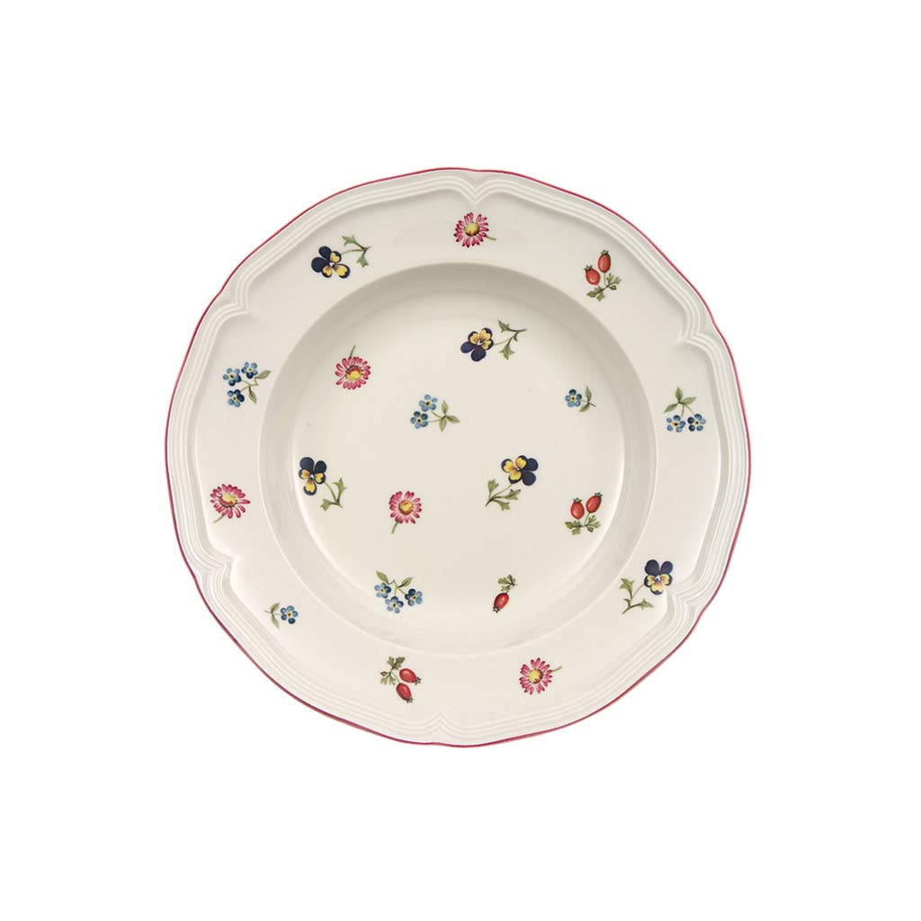 Villeroy & Boch Petite Fleur Rim Soup Bowl, Floral, 23cm