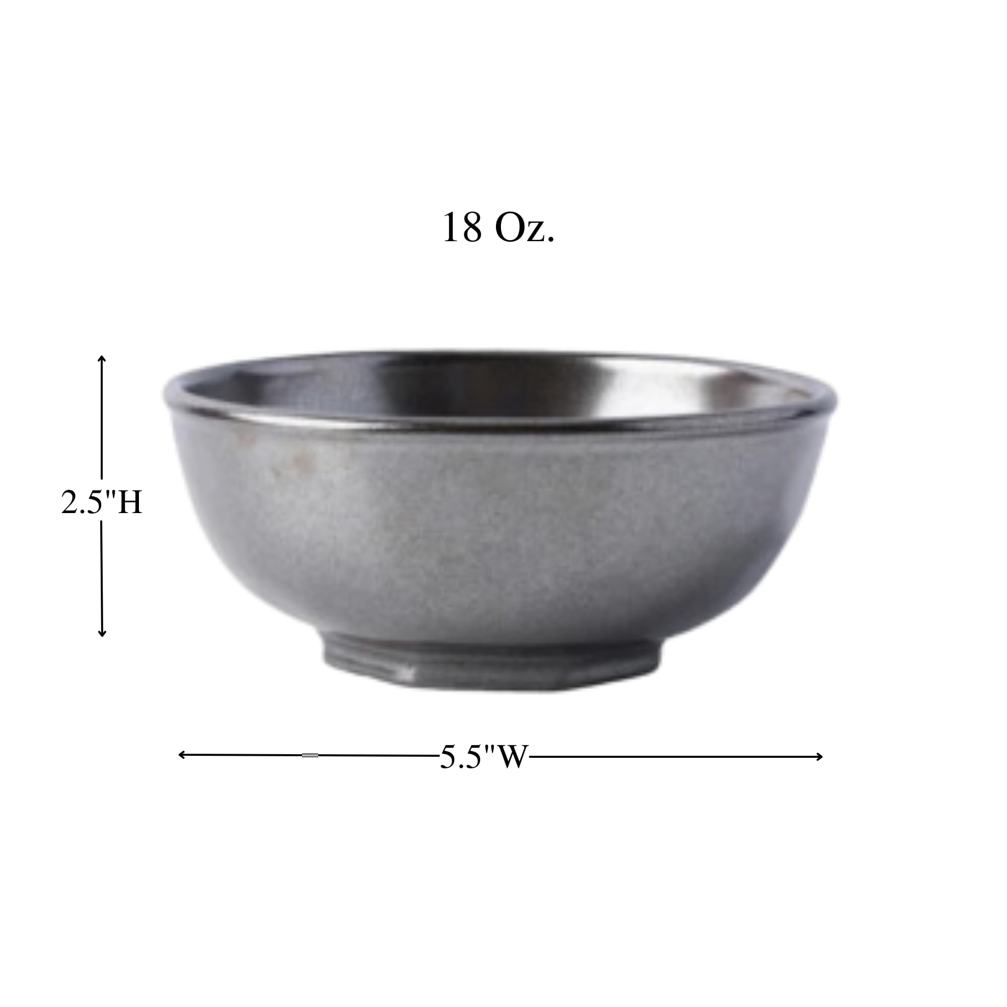 Juliska Pewter Stoneware 5.5" Bowl