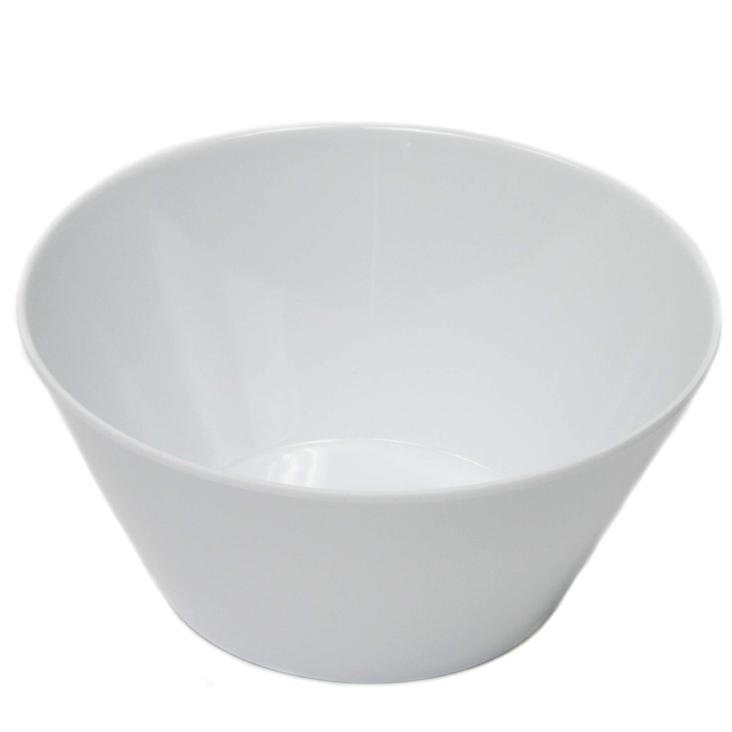 Chef Craft Select Salad Bowl, 6 inch diameter 20 ounce capacity, White