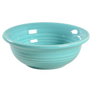 homer laughlin fruit/salsa bowl, turquoise