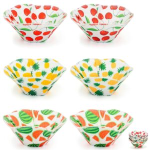 soup bowl cozy bowl huggers: 6 pcs microwave bowl huggers hot bowl cozy holder｜bowl holders for hot food bowl huggers microwave safe holder bowl pot holders for microwave bowl cozies hot bowl holder