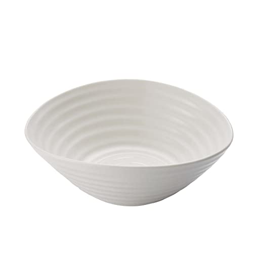 Portmeirion Sophie Conran White Dinnerware Cereal Bowl, 7.25-Inch