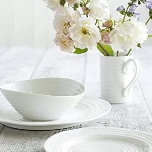 Portmeirion Sophie Conran White Dinnerware Cereal Bowl, 7.25-Inch