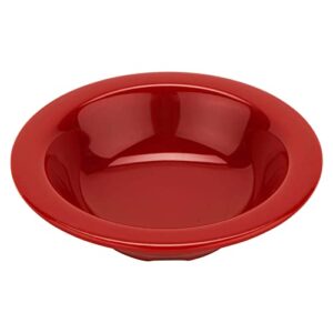 get b-454-cr melamine narrow rim fruit/dessert bowl, 4.5 ounce, cranberry (set of 12)