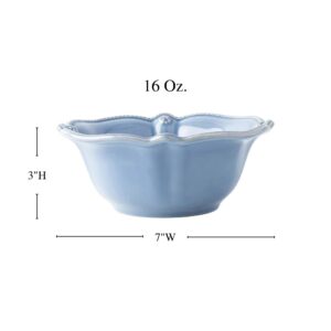 Juliska Berry & Thread Flared Cereal Bowl - Chambray