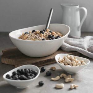 DOWAN Bundle 16 OZ Cereal Bowls and 36 Oz Salad Bowls