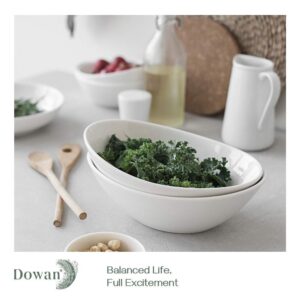 DOWAN Bundle 16 OZ Cereal Bowls and 36 Oz Salad Bowls