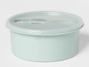 salad bowl with utensil, bpa free