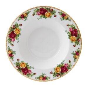 royal albert 15210014 old country roses rim soup bowl