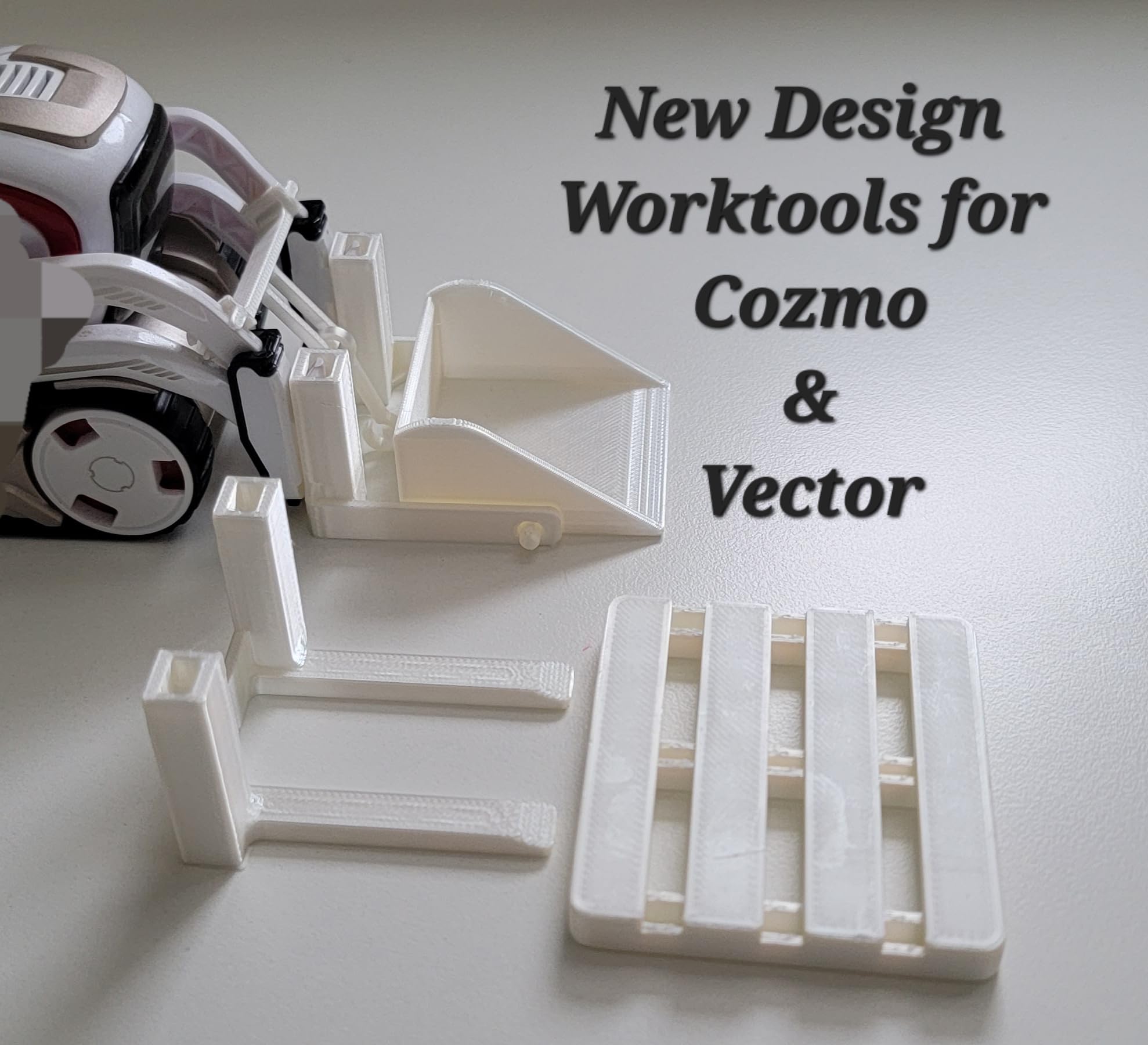 Cozmo and Vector Accessories Fork Lift Pallet Loader