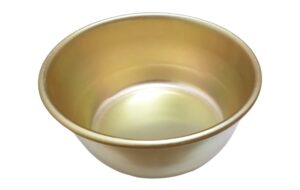 makgeolli bowls, aluminum korean traditional bowls for makgeolli(korean raw rice wine) hiking soup dish, made in korea (no hand)