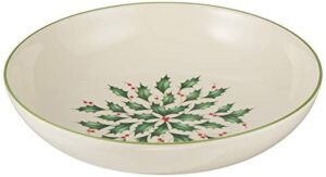 lenox holiday entertaining individual pasta bowl