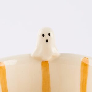 Mud Pie Halloween Nested Dip Bowl Set of 2 (Skeleton)