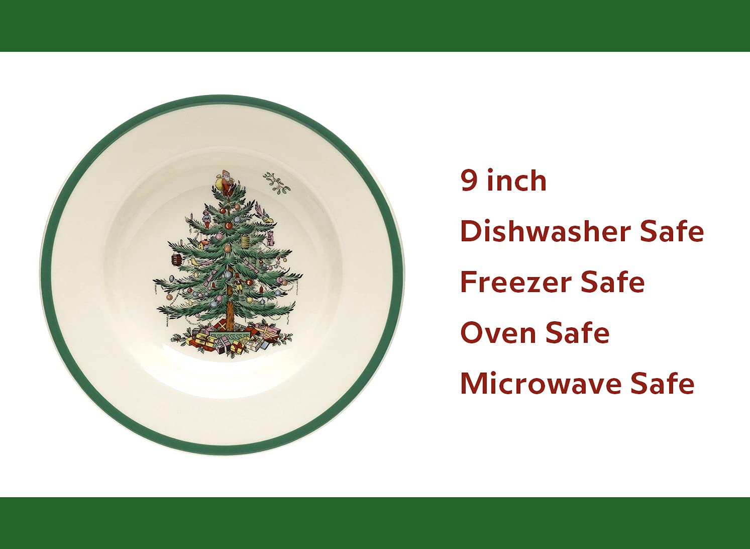 Spode Christmas Tree Soup Plate