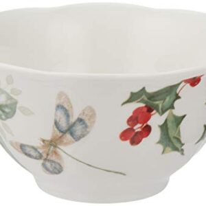 Lenox 880092 Butterfly Meadow Holiday 6-Piece Rice Bowl Set