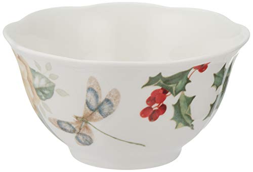 Lenox 880092 Butterfly Meadow Holiday 6-Piece Rice Bowl Set