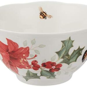 Lenox 880092 Butterfly Meadow Holiday 6-Piece Rice Bowl Set