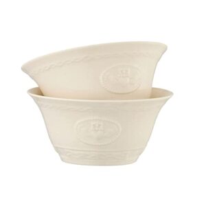 Belleek, , Claddagh Bowls, White, 20fl ocZ, Set of 2