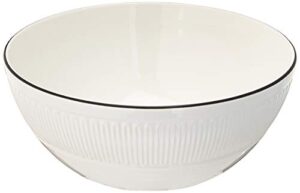 kate spade new york york avenue soup bowl, 0.65 lb, white