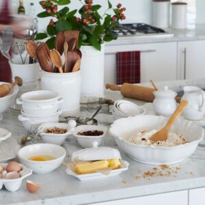 Juliska Berry & Thread Handled Soup Bowl - Whitewash