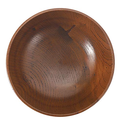 Practical Salad Bowl, Decorative Bowls Wooden Bowls, Fruit Bowls Rice for Soup Fruit Salad(Small 11cm)