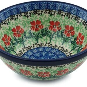 Polish Pottery Bowl 5-inch Maraschino