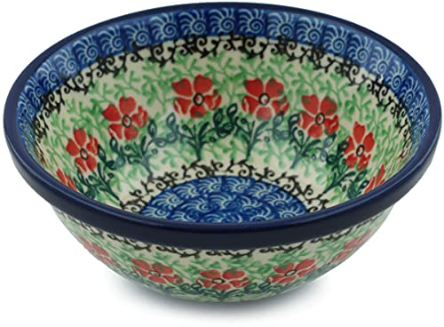 Polish Pottery Bowl 5-inch Maraschino