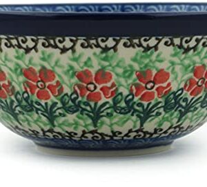 Polish Pottery Bowl 5-inch Maraschino