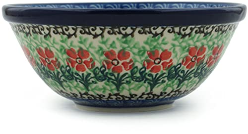 Polish Pottery Bowl 5-inch Maraschino