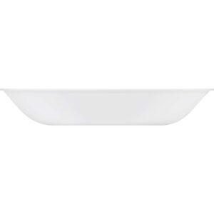 Corelle Winter Frost White 6-3/4-Inch Plate Set (6-Piece) & Winter Frost White 20-Ounce Bowl Set, 6 count (Pack of 1)