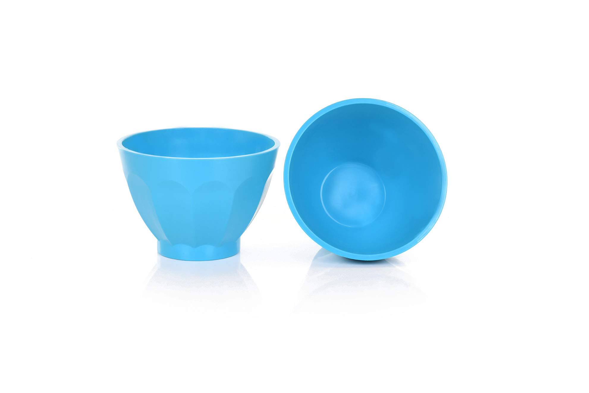 Mintra Home Unbreakable Bowls and Trays (Bold Collection), Turquoise, Small Bowl 4pk - 250ml (8oz),