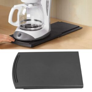 Kitchen Sliding Coffee Maker Tray Mat, Kitchen Appliance Moving Caddy, Countertop Appliance Moving Holder, Suitable for Place kitchen Utensils and Appliances